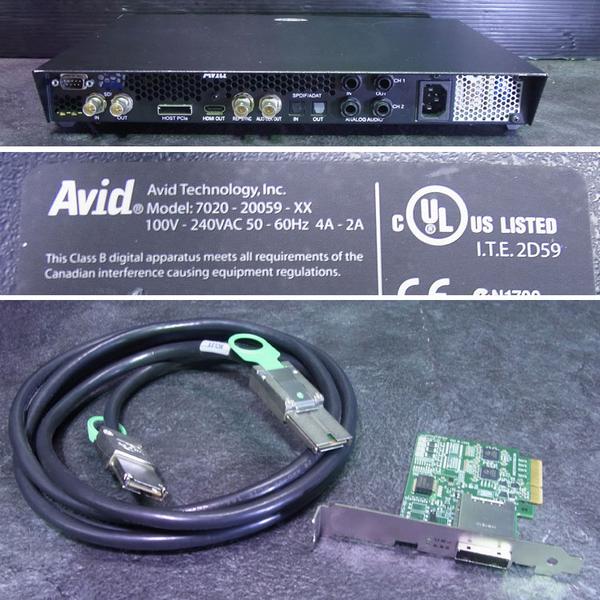 Avid Mojo DX model：7020-20059-XX ボード/ケーブル付き(ビデオ編集機器)｜売買されたオークション情報 ...