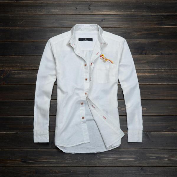 ヨーロ発ブランド GOPUDO 麻綿小鳥刺繍長袖シャツ白 XL(XLサイズ以上)｜売買されたオークション情報、yahooの商品情報をアーカイブ公開 - オークファン（aucfan.com）