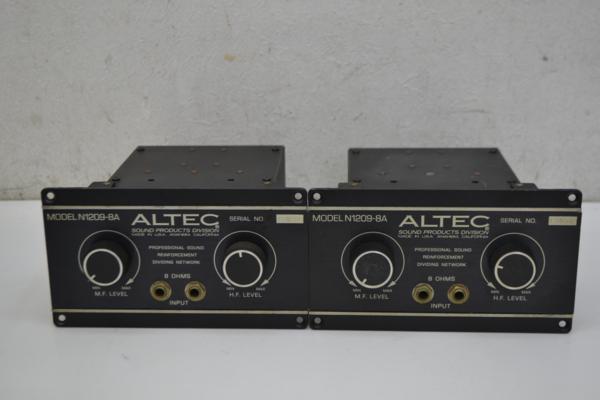 Altec クロスオーバー ネットワーク N1209-8A ペア F729-6(その他)｜売買されたオークション情報、yahooの商品情報を ...