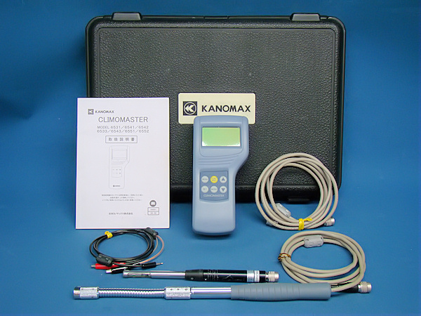 KANOMAX カノマックス クリモマスター風速計 6531 ジャンク(環境測定器)｜売買されたオークション情報、yahooの商品情報を ...