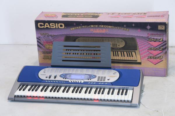 CASIOカシオ LK-65電子キーボード 光ナビ内蔵120曲搭載 NWCG(カシオ)｜売買されたオークション情報、yahooの商品情報をアーカイブ公開 - オークファン（aucfan.com）