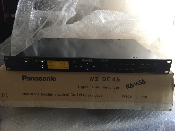 PANASONIC RAMSA ラムザ WZ-DE45 DIGITAL EQ コンプ 付属充 綺麗(イコライザー)｜売買されたオークション情報 ...