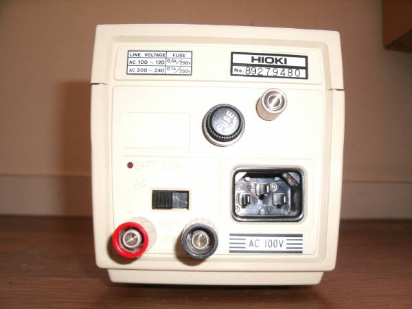 HIOKI 日置 8202 MICRO Hi CORDER マイクロハイコーダー(電気計測器)｜売買されたオークション情報、yahooの商品 ...