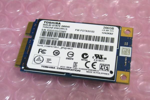 東芝 SSD 256GB mSATA THNSNF256GMCS チェック済み #2(256GB～)｜売買されたオークション情報、yahooの ...