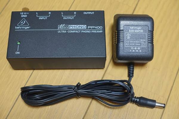 BEHRINGER PP400 ベリンガー フォノイコライザー 新古品(ターンテーブル)｜売買されたオークション情報、yahooの商品情報を ...