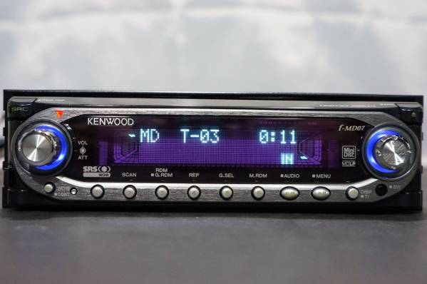 f-MD07 整備済 KENWOOD/ケンウッド MDデッキ a(ケンウッド)｜売買されたオークション情報、yahooの商品情報をアーカイブ ...