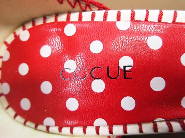 cocue コキュ ウェッジ サンダル size35/白(コキュ)｜売買されたオークション情報、yahooの商品情報をアーカイブ公開 ...