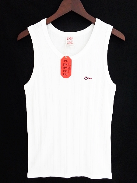 CALEEキャリー ワンポイント 刺繍 タンクトップ 白 L(その他)｜売買されたオークション情報、yahooの商品情報をアーカイブ公開 - オークファン（aucfan.com）