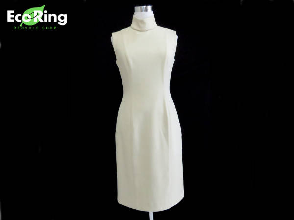 1円 フォクシー ワンピース size40 ベージュ レディース EJ259(ワンピース)｜売買されたオークション情報、yahooの商品情報を ...