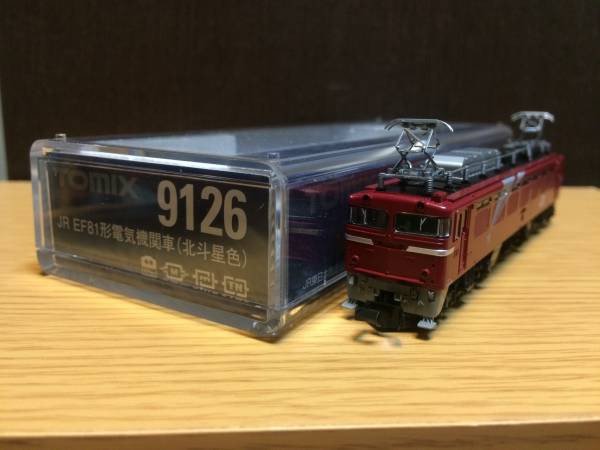 トミックス TOMIX 9126 JR EF81形 電気機関車 北斗星色(電気機関車)｜売買されたオークション情報、yahooの商品情報をアーカイブ公開 - オークファン（aucfan.com）