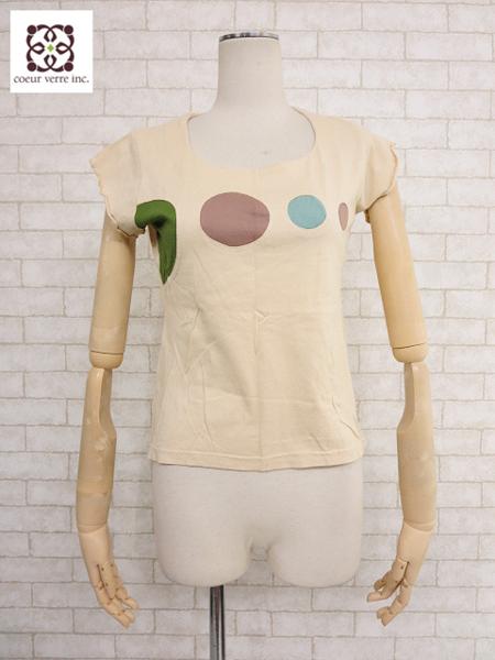 Jocomomola ホコモモラ ドット 半袖Tシャツ size40 /LT1354(Sサイズ)｜売買されたオークション情報、yahooの商品 ...