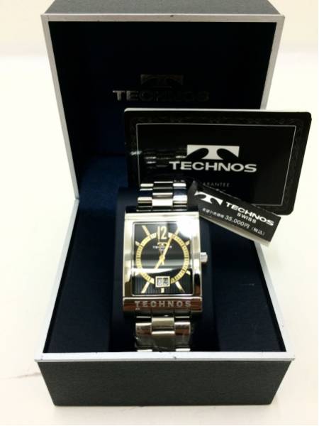 展示品 TECHNOS 1900 腕時計 GroBes Datum T2595SH SWISS QZ(テクノス)｜売買されたオークション情報 ...