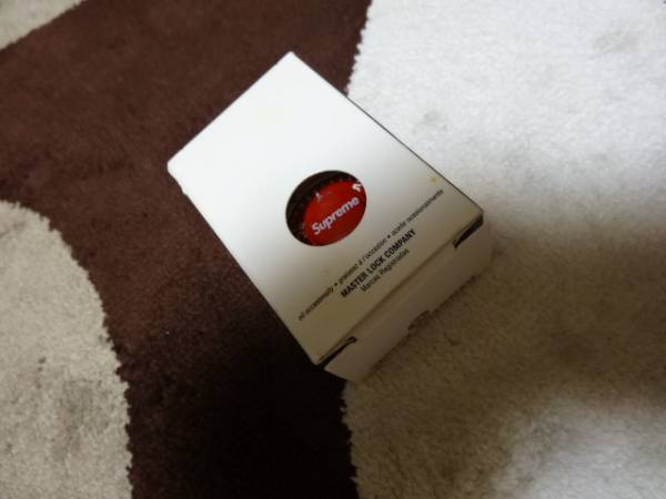 Supreme Master Lock 赤 シュプリーム マスターロック 鍵 BOX(シュプリーム)｜売買されたオークション情報、yahooの ...