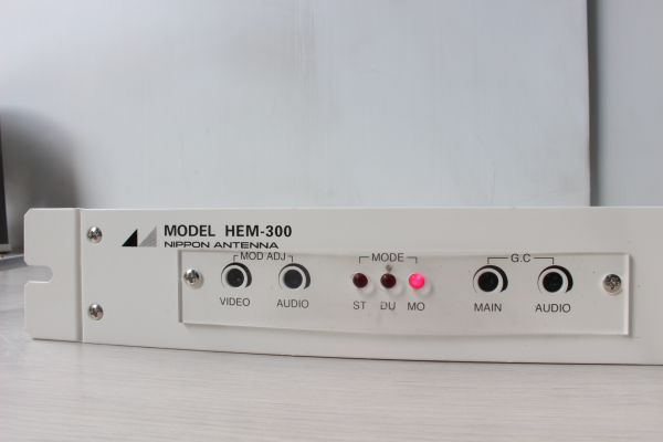 日本アンテナ製 HEM-300 音声多重テレビ変調器(その他)｜売買されたオークション情報、yahooの商品情報をアーカイブ公開 ...