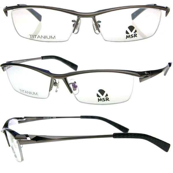 リメイク復活 MSR-008 R1 C3グレイ TITANIUM(ナイロール、ハーフリム)｜売買されたオークション情報、yahooの商品情報をアーカイブ公開 - オークファン（aucfan.com）