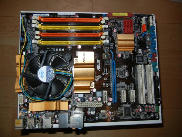 ASUS P5QC P45 ICH10R LGA775 CPU C2D E8500 3.16GHz付(ASUSTeK)｜売買されたオークション ...