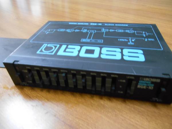 BOSS RGE-10 GRAPHIC EQUALIZER グライコ その1(イコライザー)｜売買されたオークション情報、yahooの商品情報 ...