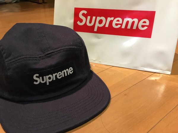 supreme 16fw washed chino twill camp cap キャンプ キャップ ネイビー 紺 box logo シュプリーム ボックス ロゴ 半タグ(帽子)｜売買された ...