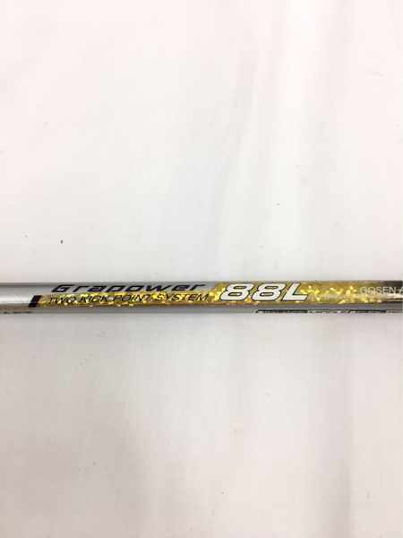 品 GOSEN ゴーセン バドミントンラケット Grapower 88L 3U5 AERMET 88グラム フレックスREGULAR バランス ...
