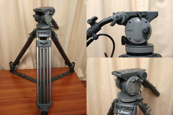 Libec H60+Tripod T97 リモコングリップ付 リーベック ビデオ三脚(プロ用、業務用)｜売買されたオークション情報、yahoo ...