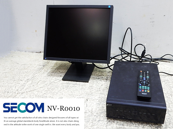 KB183GD/ /SECOM/セコム/NV-R0010/AM-CO0110/EIZO FLEX SCAN S1703型(セキュリティ)｜売買されたオークション情報、yahooの商品情報を ...