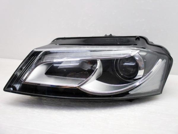 アウディ A3 8P 後期 純正 HID 左 ヘッドライト ランプ キセノン ディスチャージ 8P0 941 003 フロント 外装 ...