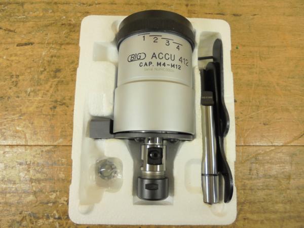 BIG 大昭和精機 ACCU TAPPER アキュータッパー ACCU412 逆転タイプ タップ加工 汎用機用ツーリング 代引き可(ボール盤 ...
