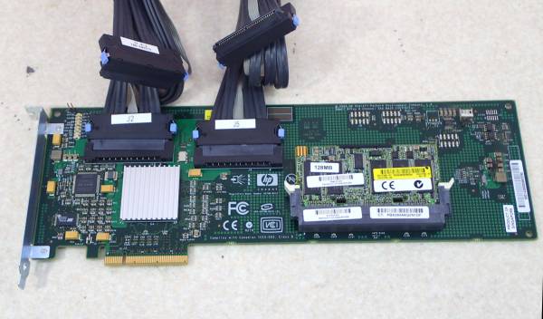 HP SmartアレイE200コントローラ 412799-001 128MB バッテリー及びケーブル付き H16052713(その他)｜売買さ ...