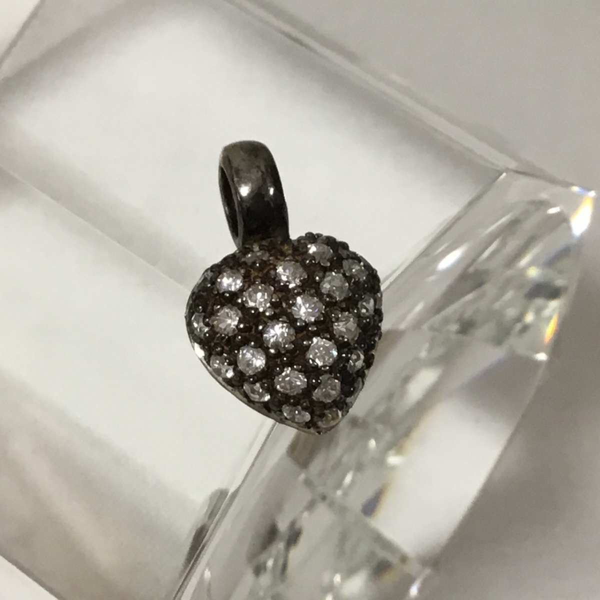 SILVER925 ラインストーン ハートトップ :::::(その他)｜売買されたオークション情報、yahooの商品情報をアーカイブ公開 - オークファン（aucfan.com）