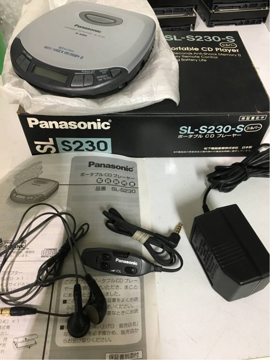 Panasonic SL-S230 ポータブルCDプレーヤー(CDプレーヤー)｜売買されたオークション情報、yahooの商品情報をアーカイブ ...