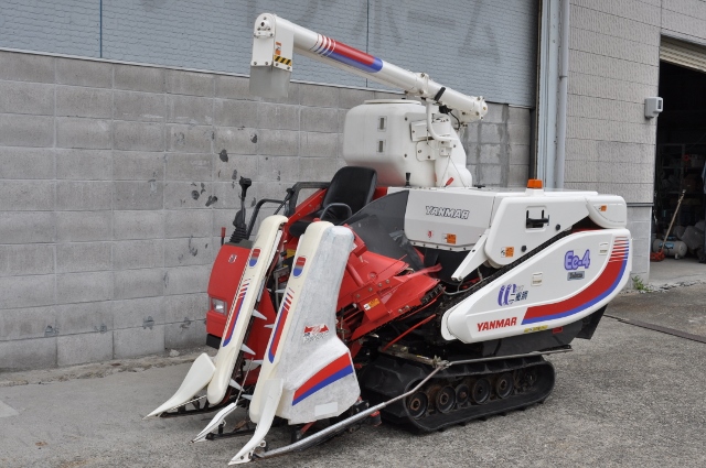 岐阜 農機専門 クローラー ヤンマーコンバイン 2条刈 Ee-4 Deluxe グレンタンク 取説(車体)｜売買されたオークション情報、yahooの商品情報をアーカイブ公開 - オークファン ...