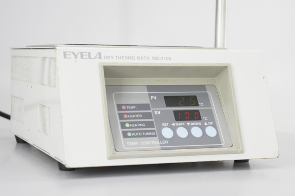 JUNK EYELA MG-2100 DRY THERMO BATH ドライサーモバス ST1321022(環境測定器)｜売買された ...