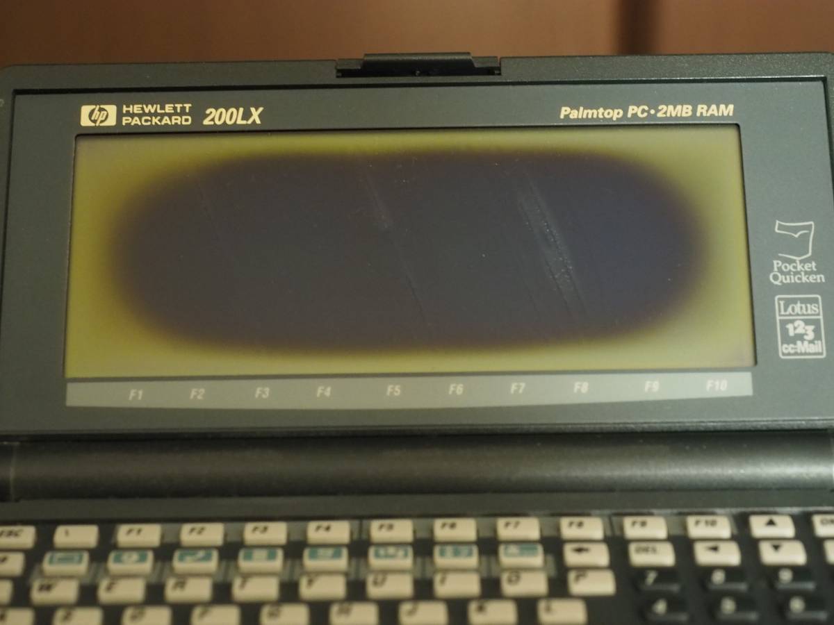 HEWLETT PACKARD HP 200LX 2MB ジャンク 液晶黒変(PDA)｜売買されたオークション情報、yahooの商品情報を ...
