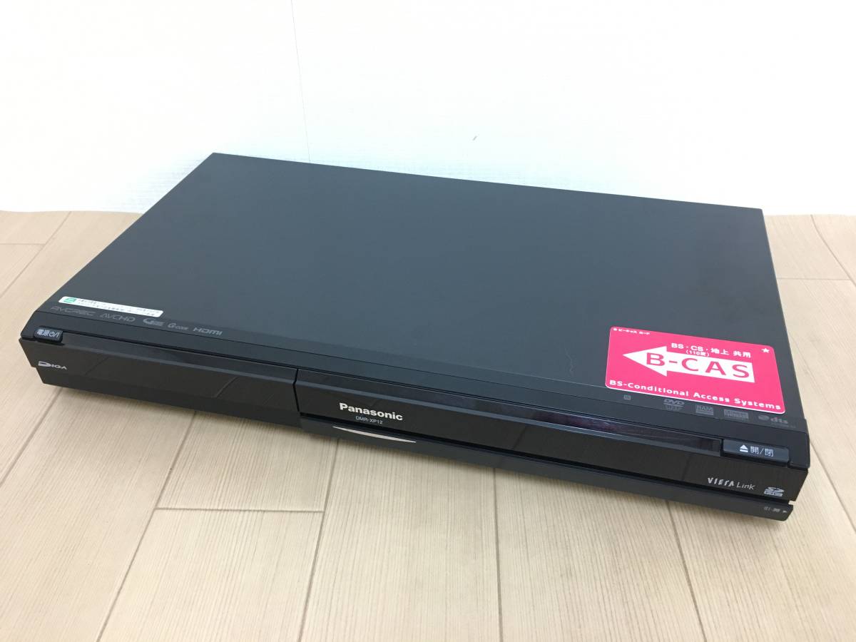 01-G720S Panasonic HDD搭載 DVDレコーダー 250GB VIERA DMR-XP12 ジャンク(HDD内蔵)｜売買され ...