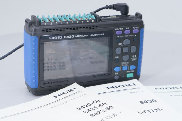 JUNK HIOKI 8430 MEMORY HiLOGGER 取扱説明書付 メモリハイロガー ST1387045(その他)｜売買された ...
