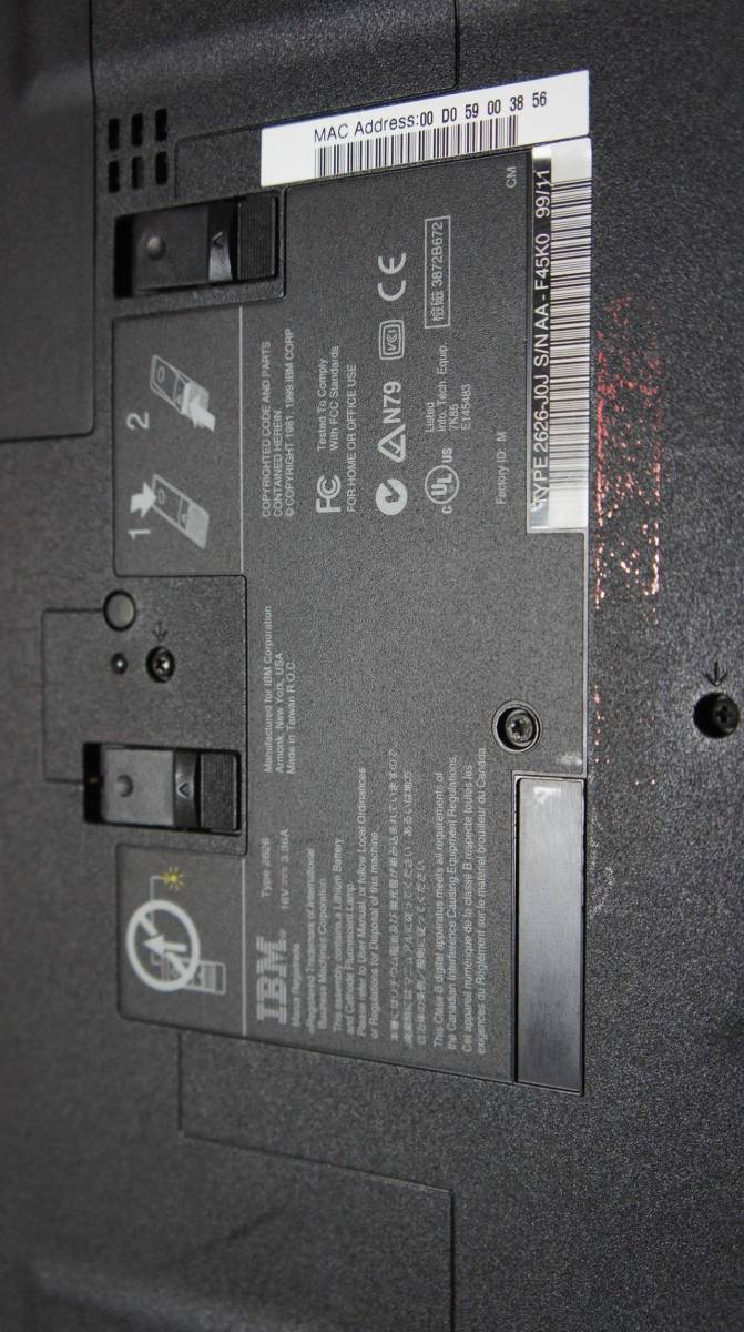 IBM Thinkpad 390X(15インチ以上)｜売買されたオークション情報、yahooの商品情報をアーカイブ公開 - オークファン ...