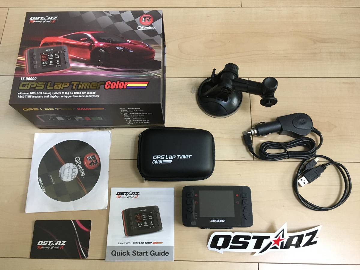 QSTARZ LT-Q6000 GPS LAP TIMER ラップタイマー キュースターズ(その他)｜売買されたオークション情報、yahooの ...