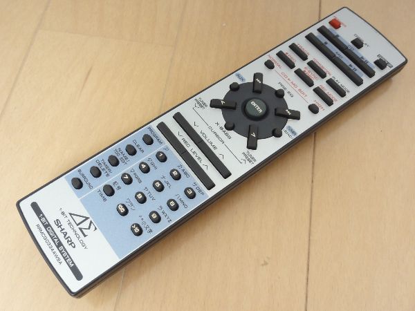 SHARP 1bitデジタル CD/MDコンポ SD-CX10 SD-CX11 SD-XS503用リモコン RRMCG0334AWSA 送料164円(MDコンポ)｜売買されたオークション情報 ...