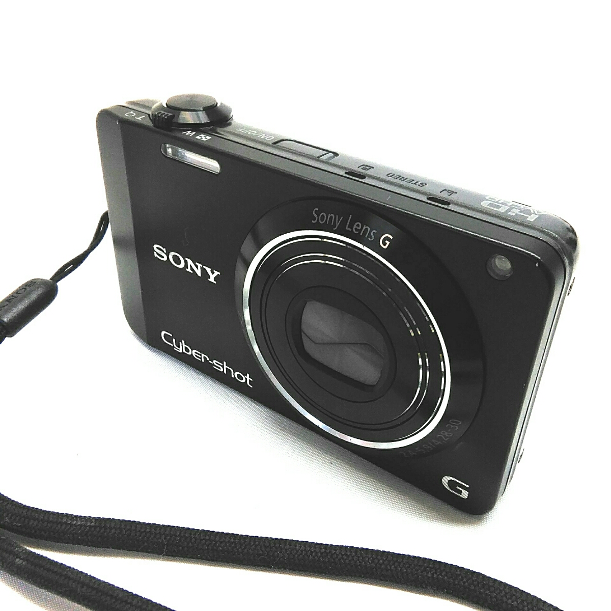 SONY Cyber-shot DSC-WX10 ソニー サイバーショット ブラック デジタルカメラ ストラップ付き(ソニー)｜売買された ...