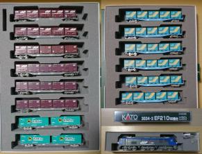 KATO コキ106 6両 コキ104 6両 3034-3 EF210 100番台 シングルアームパンタ TOMIX コキ106 ネコロジー ...