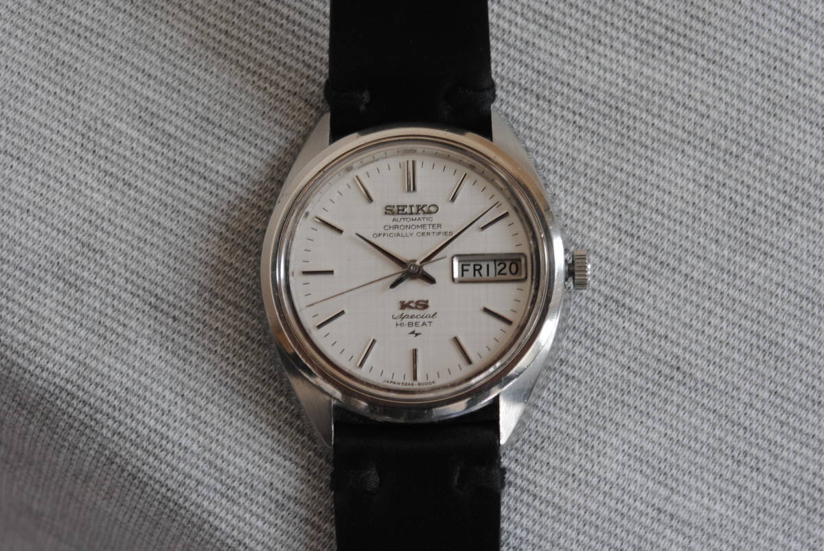 キングセイコー クロノメーター スペシャル 52KS 5246-6000 ハイビート 自動巻 OH済 52 KING SEIKO CHRONOMETER SPECIAL(グランドセイコー ...