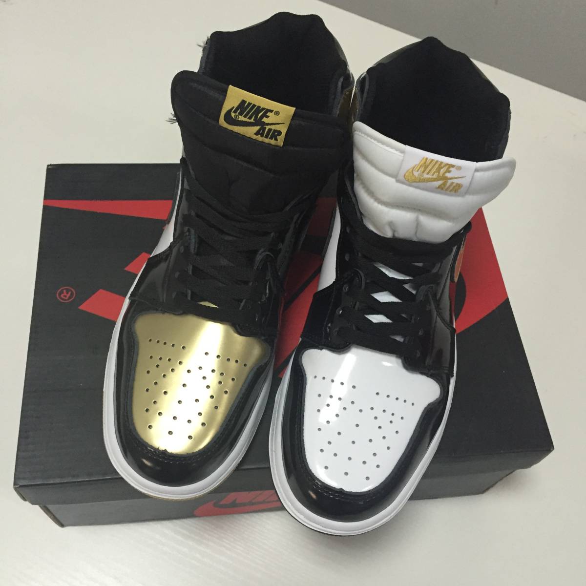 28cm NIKE AIR JORDAN 1 RETRO HIGH OG NRG Gold Top3 スニーカー(その他)｜売買された ...