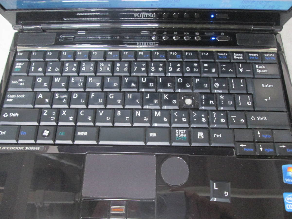 JUNK68 ☆ FUJITSU LIFEBOOK SH560/3B Core i3-370 2.4GHz 4GB 640GB ☆｜Windows
