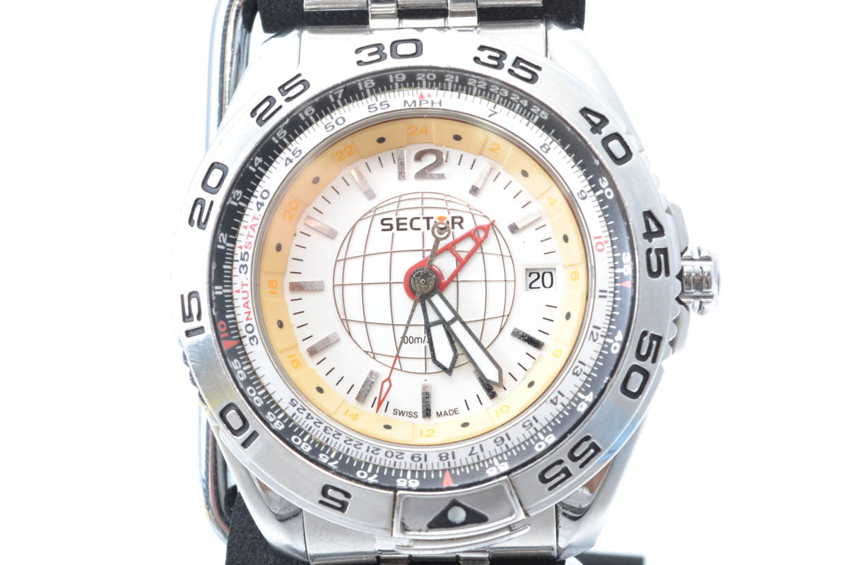 SECTOR セクター 490 GMT ダイバーウォッチ デイト クォーツ メンズ(セクター)｜売買されたオークション情報、yahooの商品情報をアーカイブ公開 - オークファン（aucfan ...