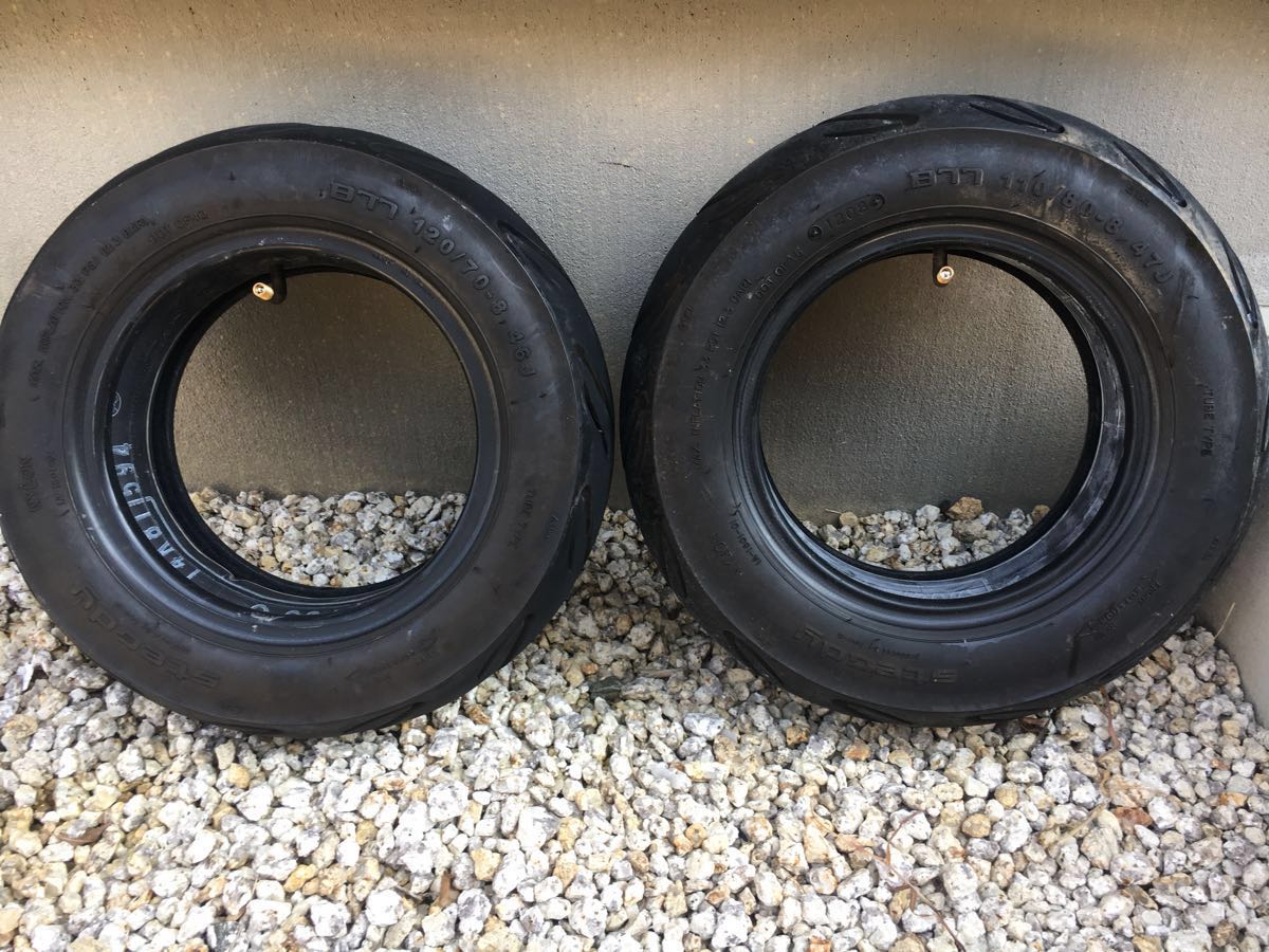 B77タイヤ 8インチ ホンダ モンキー ゴリラ Gクラフト 品(スクーター、ミニバイク用)｜売買されたオークション情報、yahooの商品情報をアーカイブ公開 - オークファン（aucfan.com）