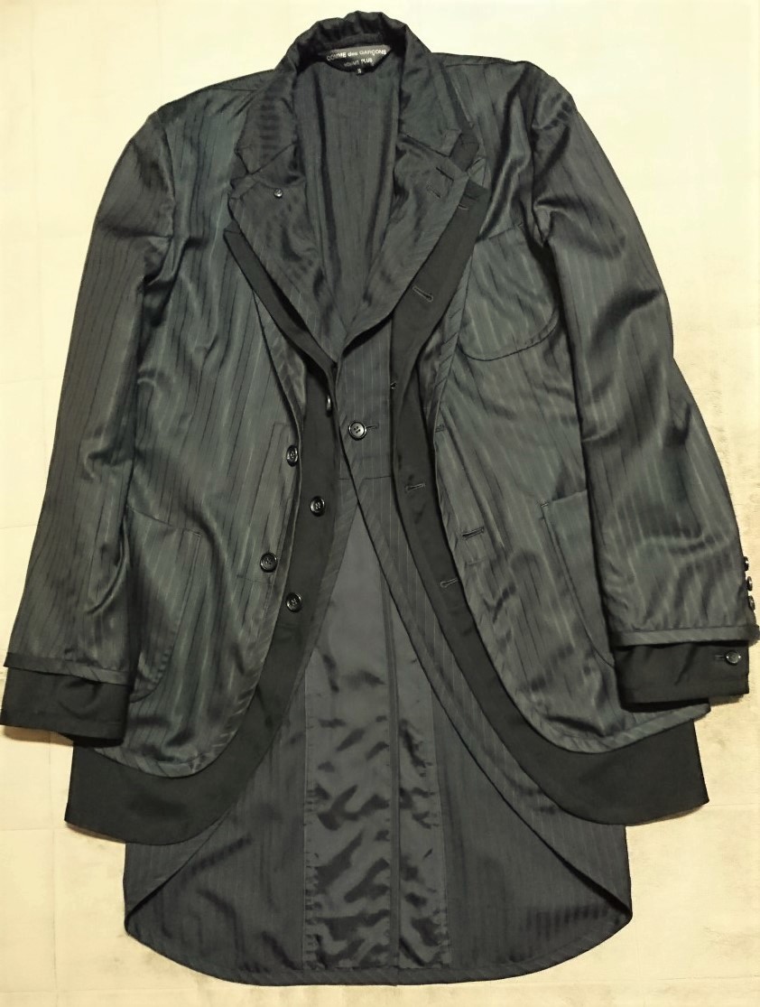 極 2014S/S コムデギャルソン オムプリュス 孵化 期 3重レイヤードジャケット(テーラードジャケット、ブレザー)｜売買されたオークション情報、yahooの商品情報をアーカイブ公開 ...