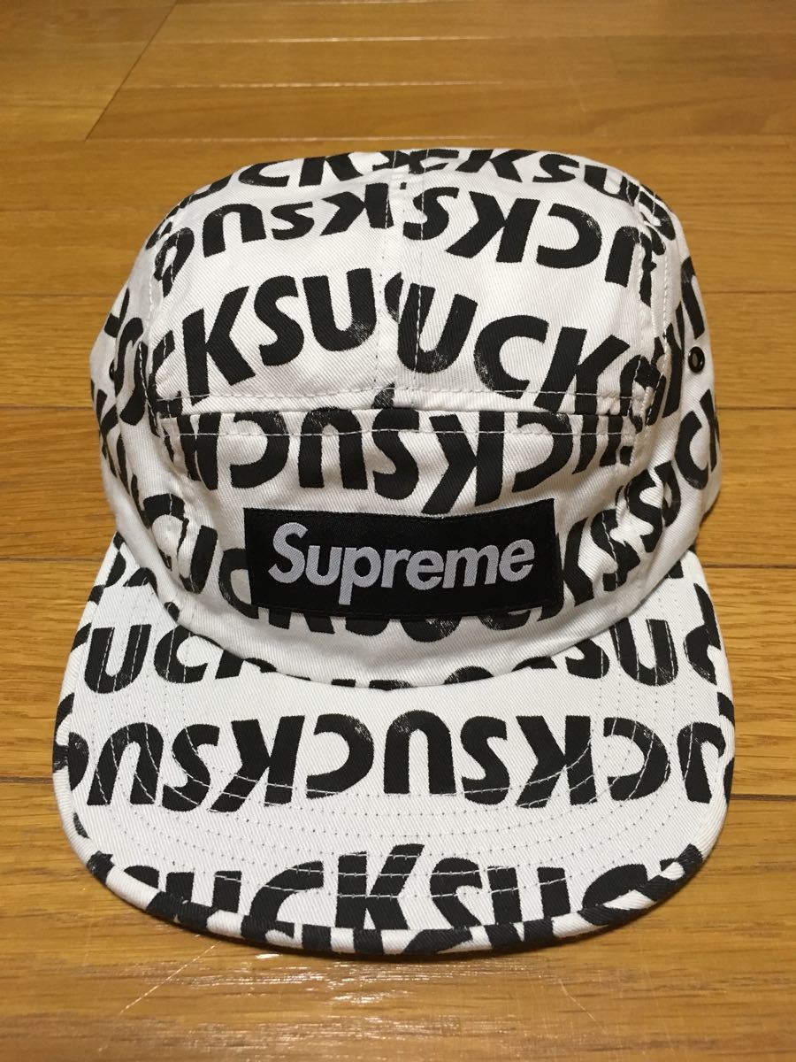 Supreme Suck Camp Cap 16AW シュプリーム キャップ(帽子)｜売買されたオークション情報、yahooの商品情報をアーカイブ公開 - オークファン（aucfan.com）