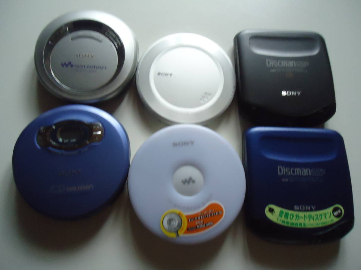 SONYソニー CDウォークマン D-E666＋D-E660＋D-EJ985 ＋D-EJ002＋D-235＋D-235 ジャンク品(CDプレーヤー)｜売買されたオークション情報、yahooの ...