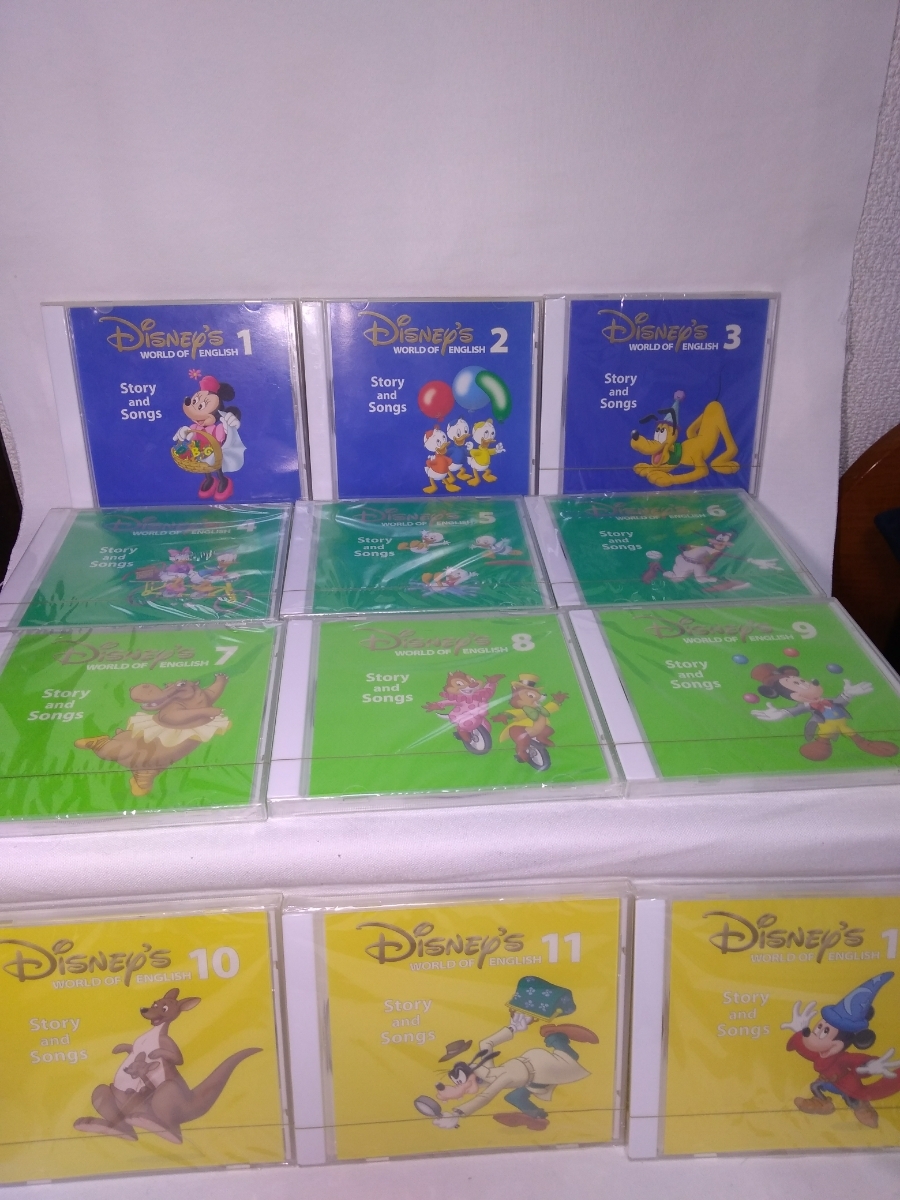 DWE ディズニー英語教材 story and songs ストーリーアンドソング CD 12枚 10枚(子ども英語)｜売買されたオークション情報、yahooの商品情報をアーカイブ公開 ...