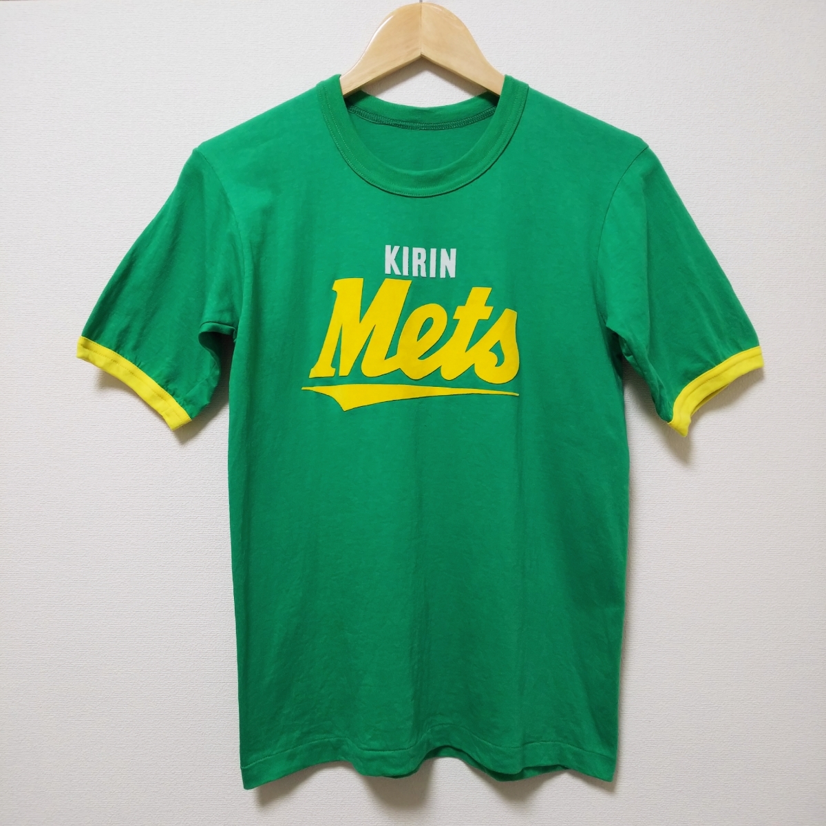 レア KIRIN Mets キリン メッツ 半袖Tシャツ グリーン 企業Tシャツ 日本製(キリン)｜売買されたオークション情報、yahooの ...